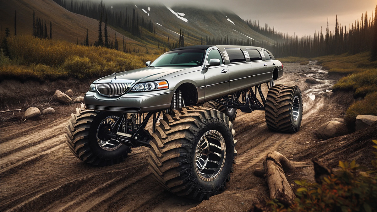 The USS Compensator: A Monster Limo Offroad Marvel – The Trailhead Network
